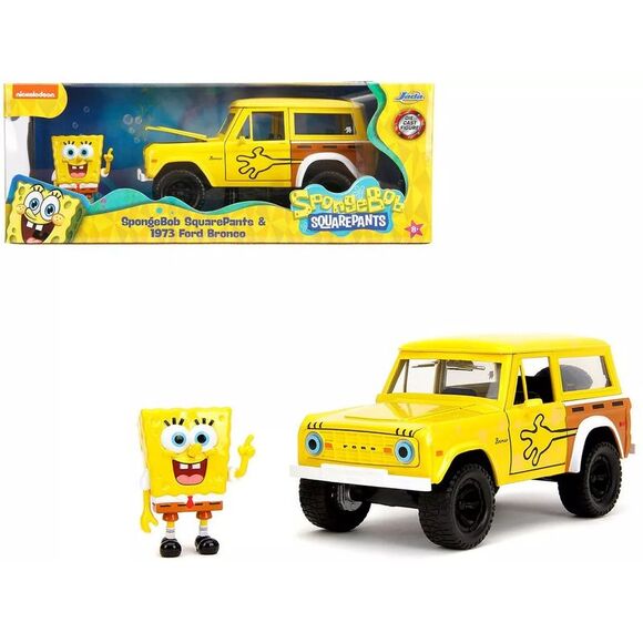 Jada Toys | Toys | Spongebob Squarepants 24 Scale Diecast 1973 Ford ...